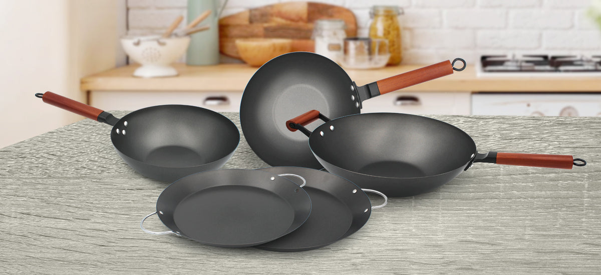CARBON STEEL Cookware Collection – Bi Ace Cook