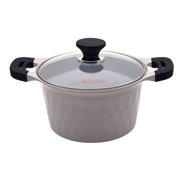 Ace Cook Premium Quality Nonstick Healthy Ceramic Coating High Pots ...